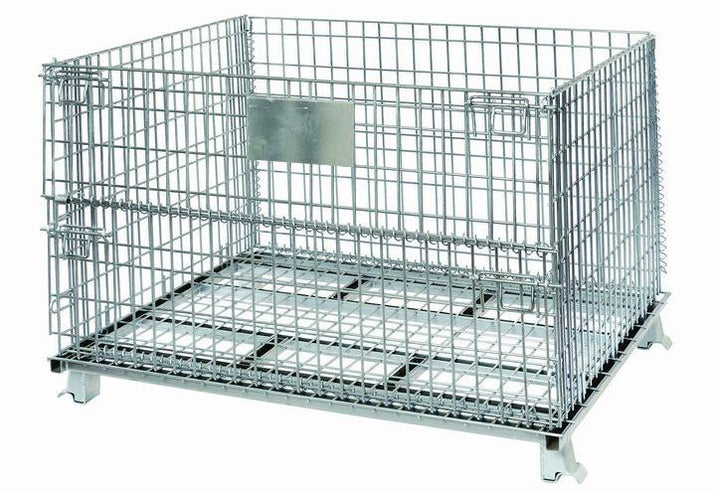 Mesh Stillage Cage Galvanised – Instant Racking